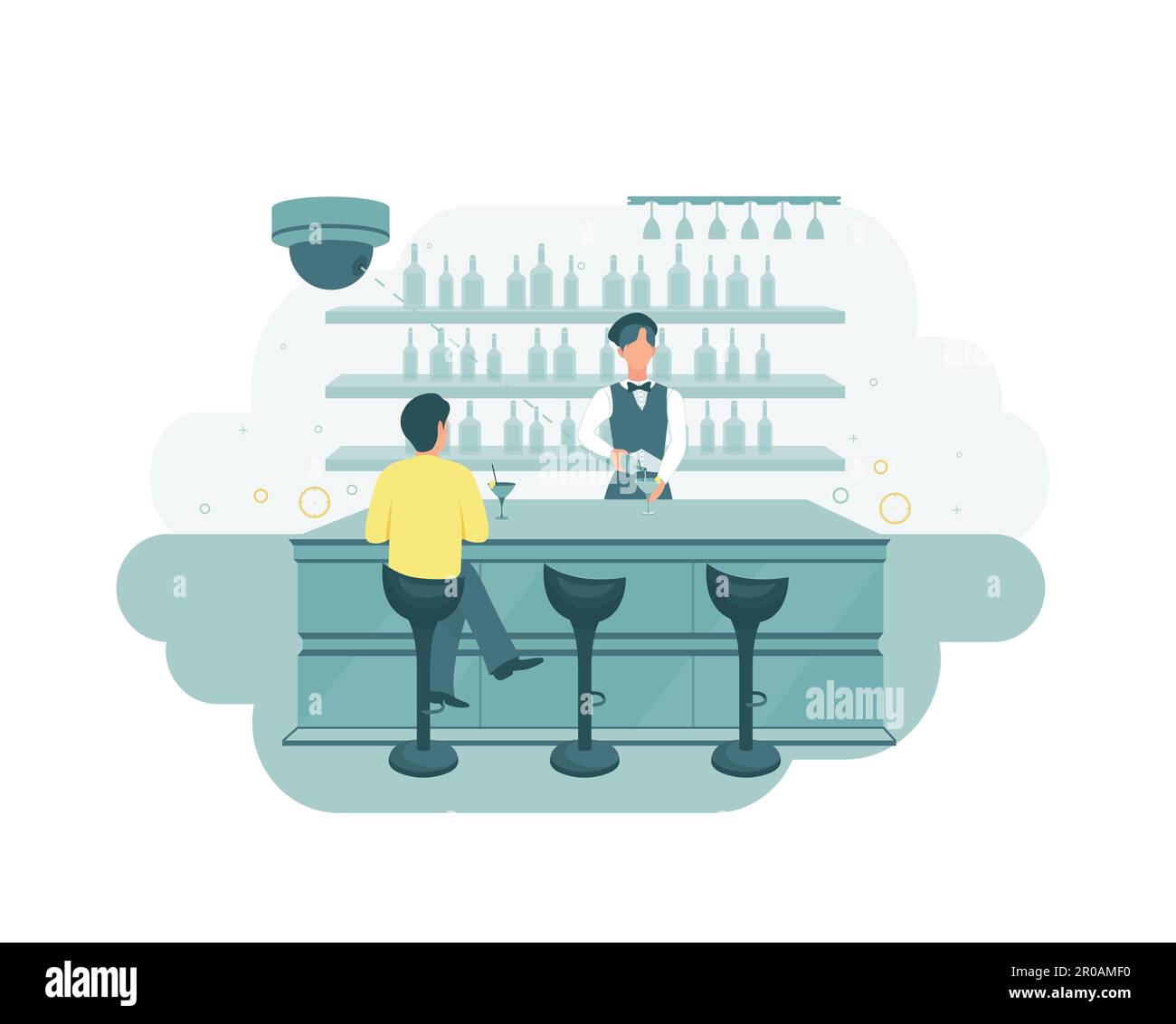 Pub security Stock Vector Images - Alamy