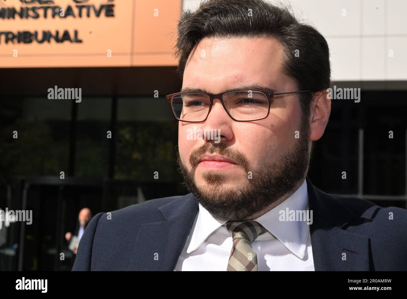 Former government staffer Bruce Lehrmann leaves the ACT Civil ...
