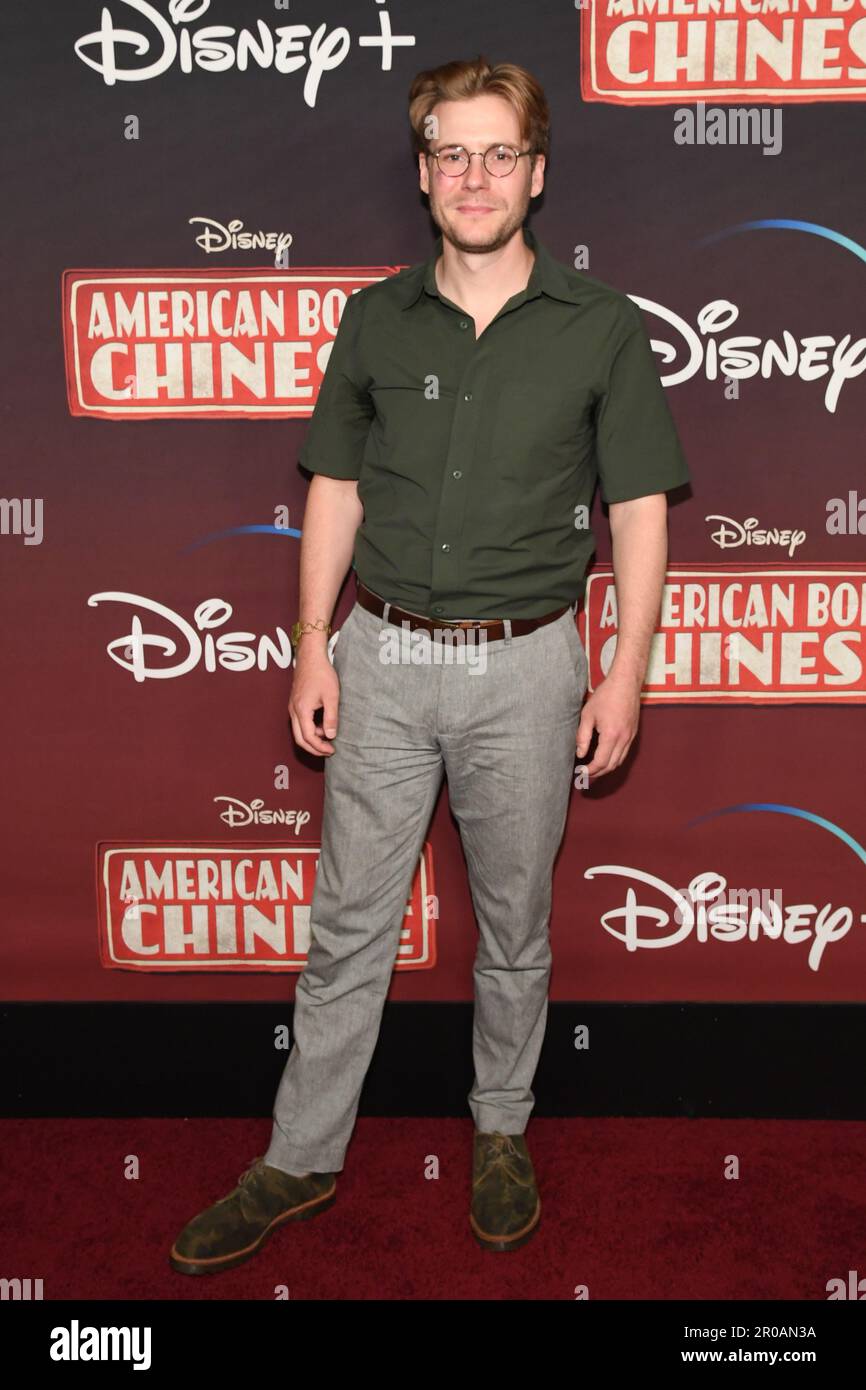 New York, USA. 07th May, 2023. Zach Booth walking the red carpet at the ...