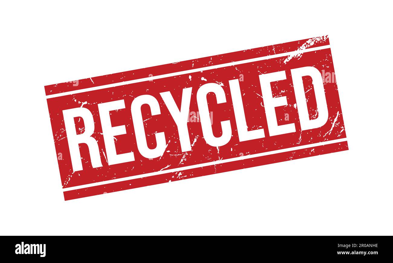 Recycled Rubber Grunge Stamp Seal Stock Vector Stock Vector Image & Art ...