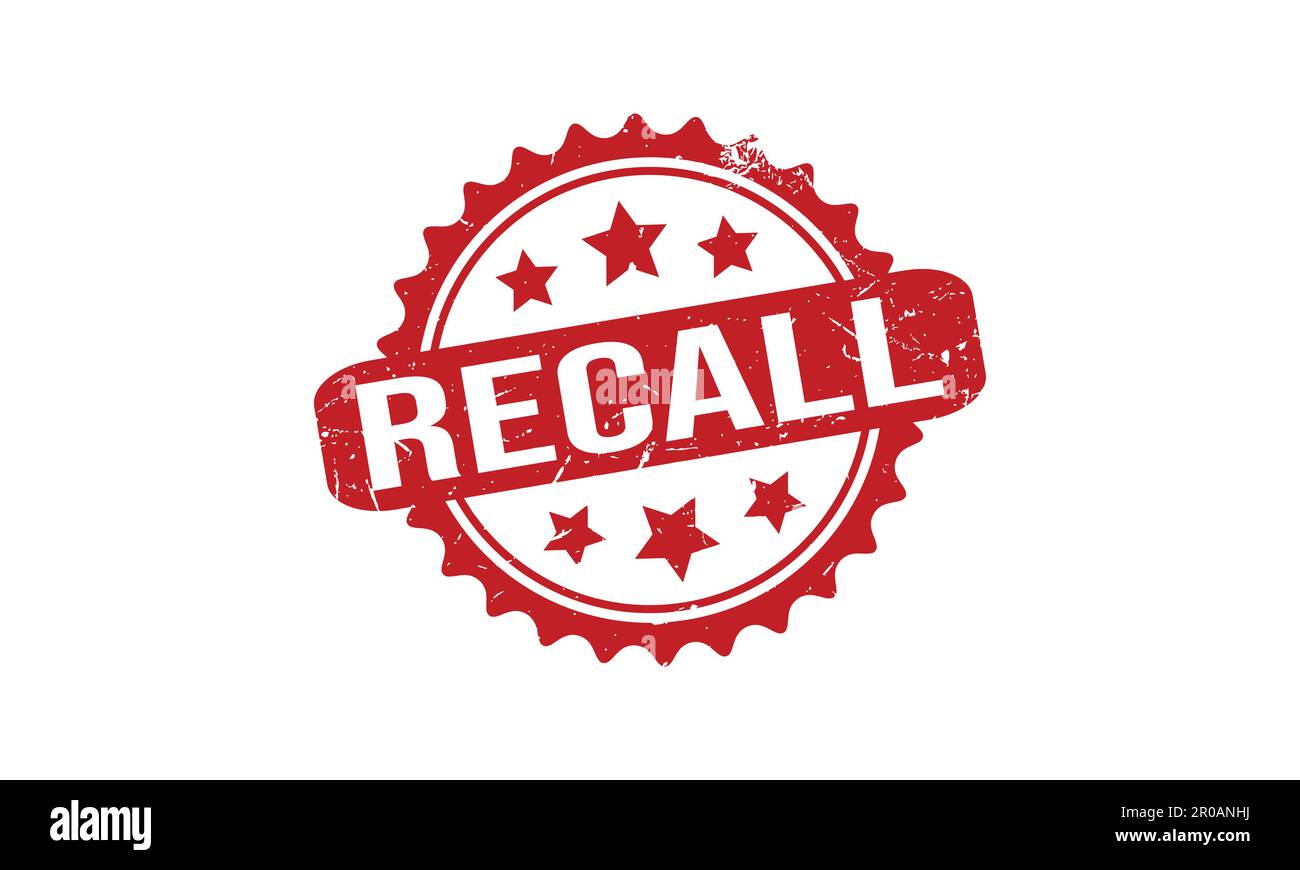 Recall Rubber Stamp. Recall Grunge Stamp Seal Vector Illustration Stock ...