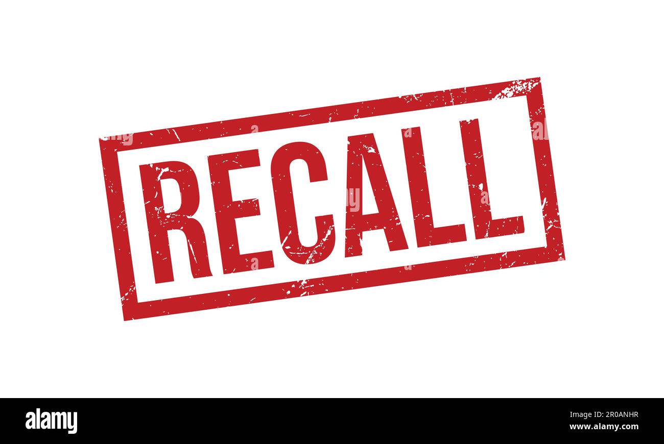Recall Rubber Stamp. Recall Grunge Stamp Seal Vector Illustration Stock ...