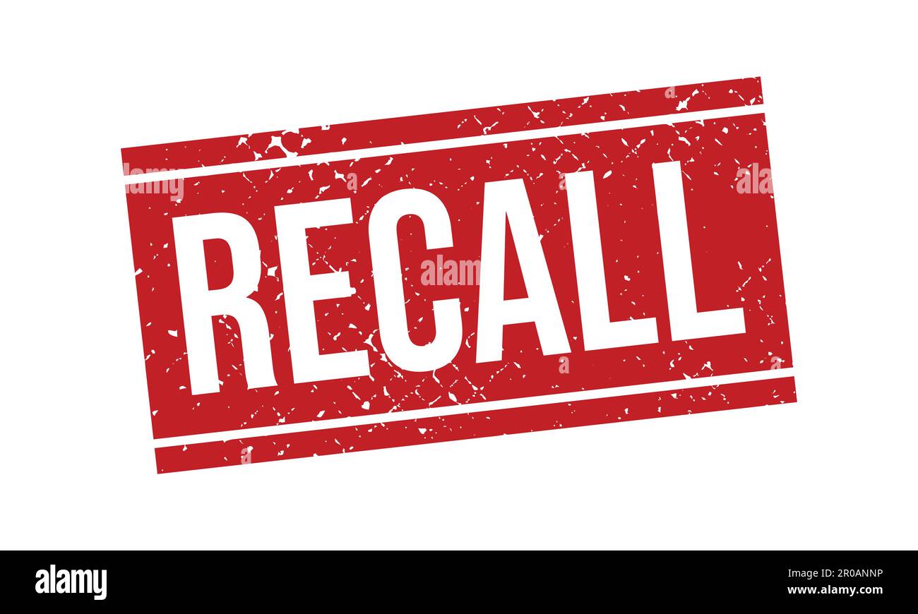 Recall word Stock Vector Images - Alamy