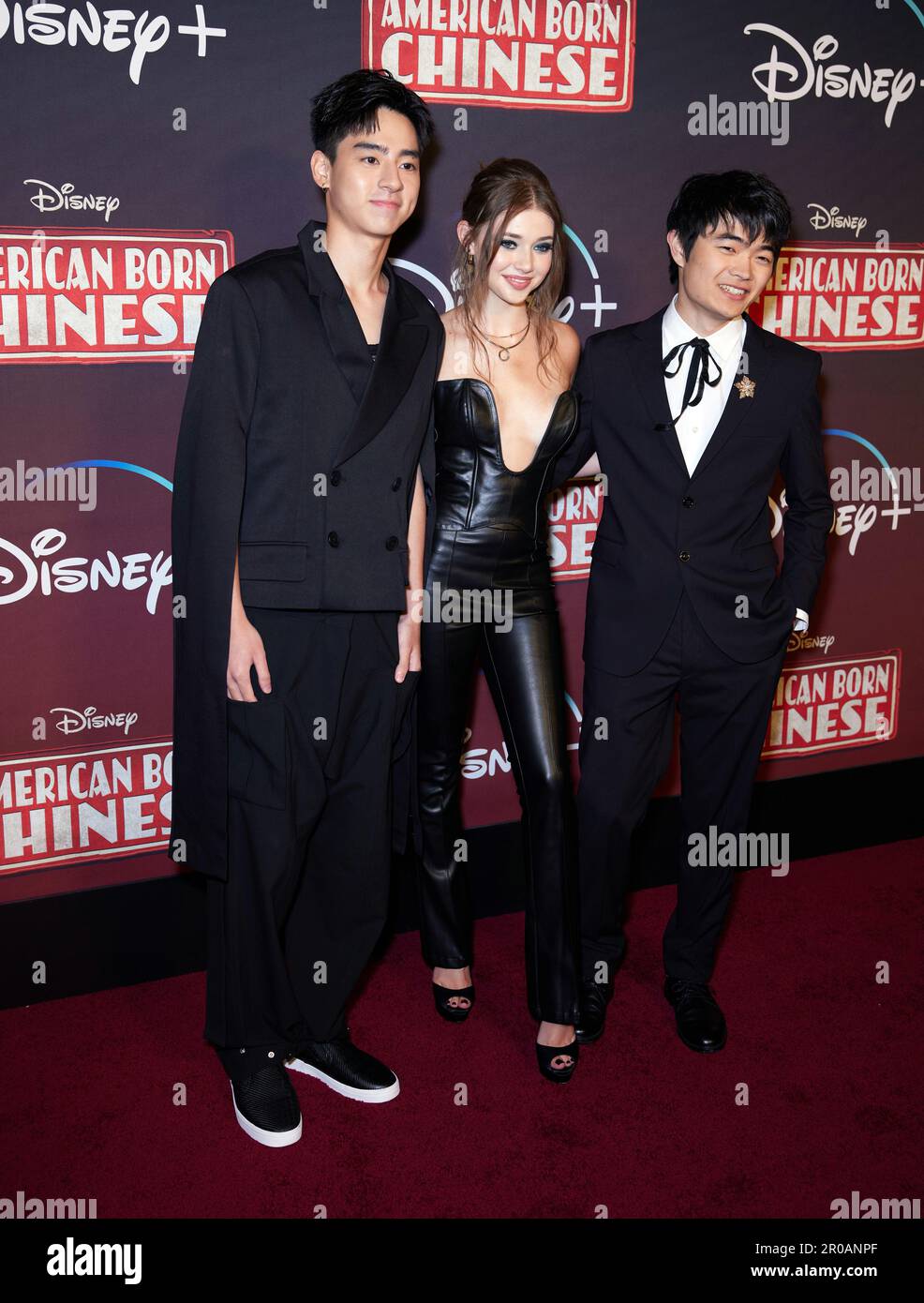 May 8, 2023, New York, New York, USA: Jim Liu, Sydney Taylor and Ben ...