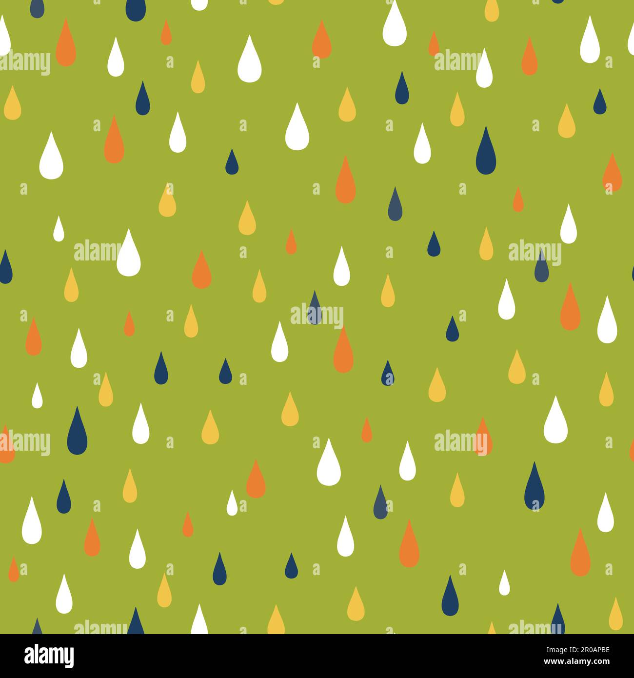 Vector hand-drawn color seamless childish simple pattern for kids with ...