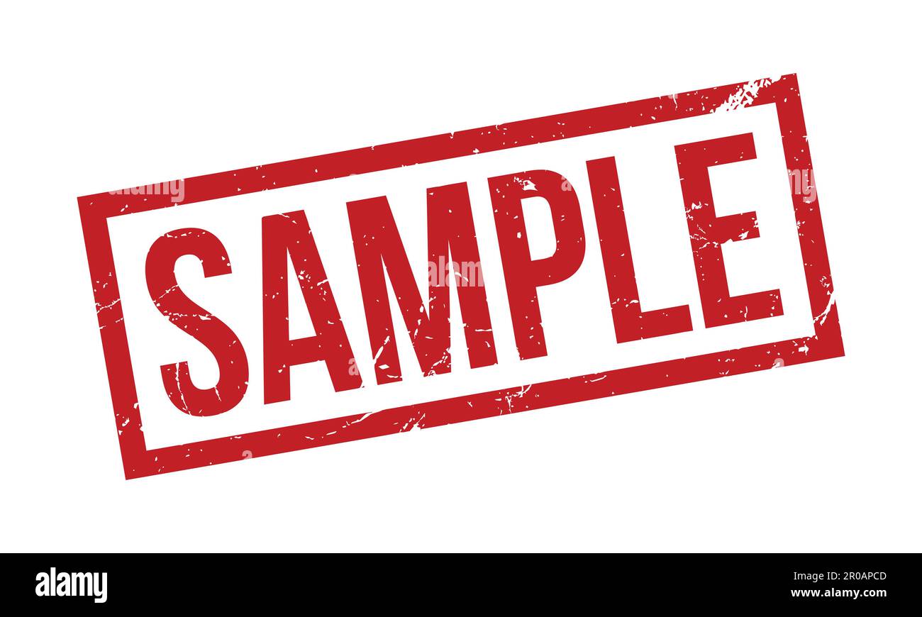 Sample stamp sign seal hi-res stock photography and images - Alamy