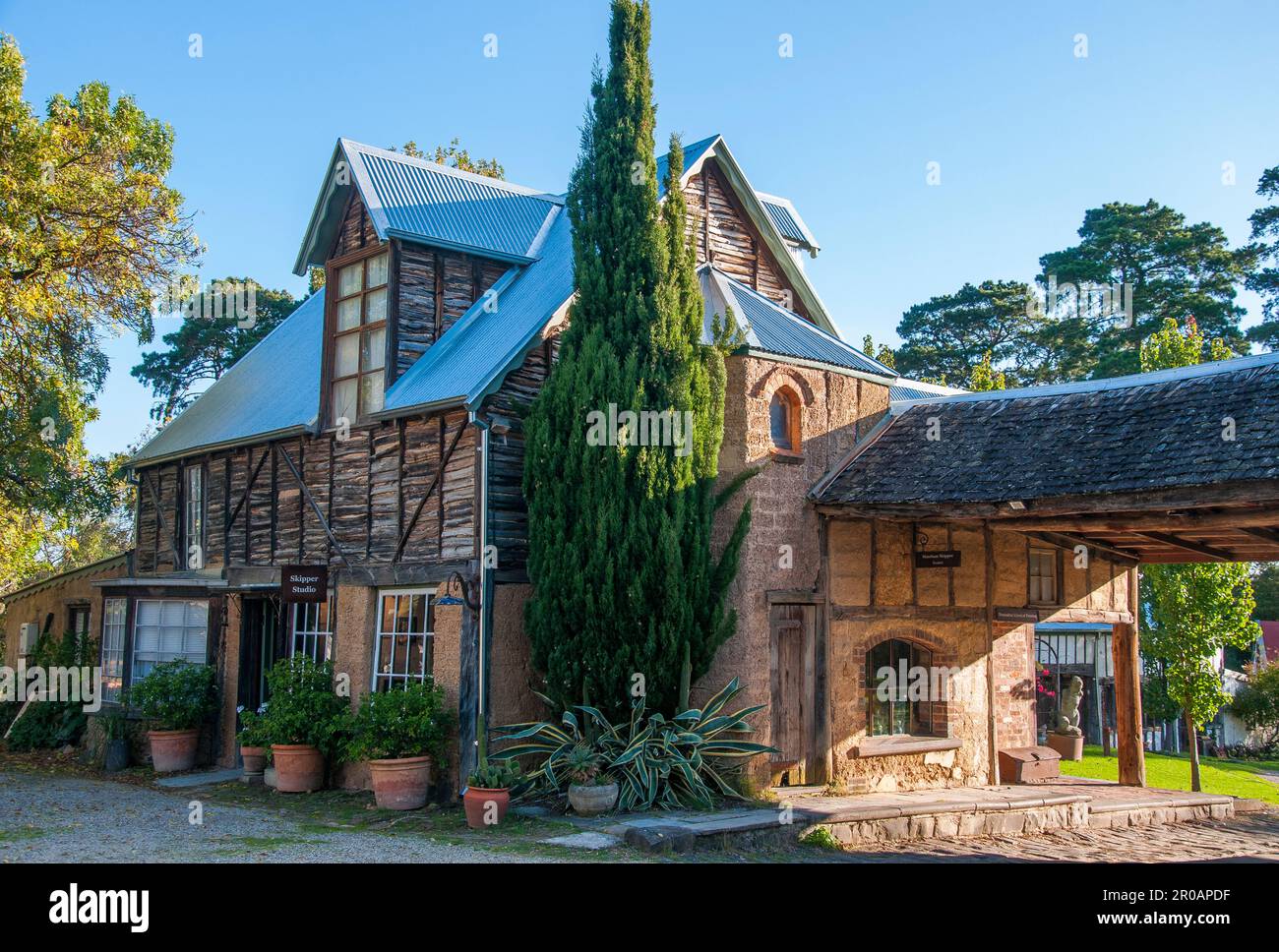 Montsalvat artists' community was founded by Justus Jorgensen in 1934 ...