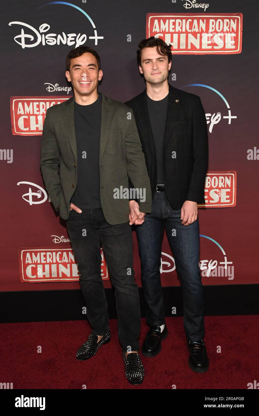 New York, USA. 07th May, 2023. Conrad Ricamora and Peter Wesley Jenkins ...