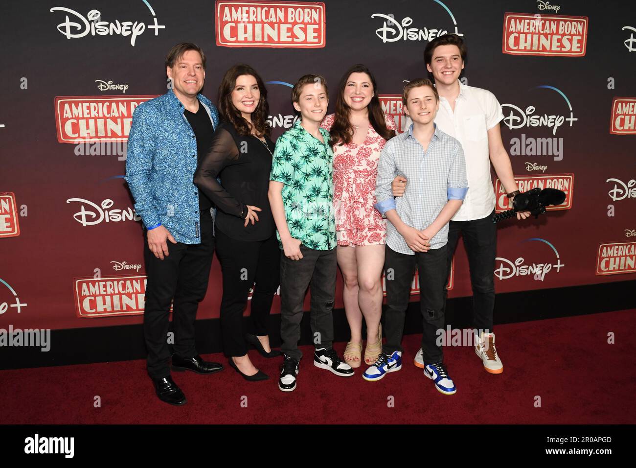 New York, USA. 07th May, 2023. The Sharpe Family Singers walking the ...