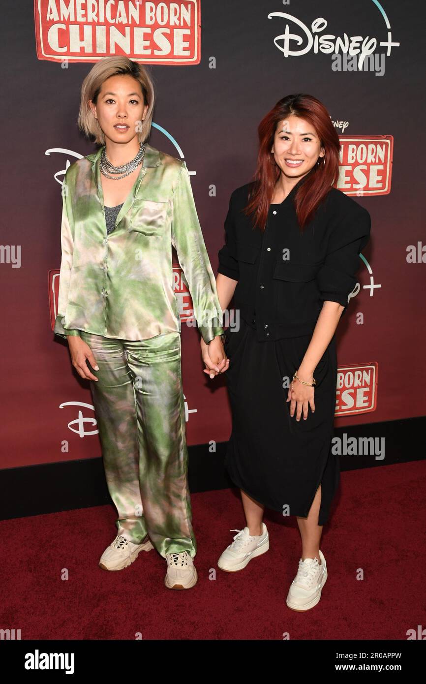 New York, USA. 07th May, 2023. Yin Chang and Moonlynn Tsai walking the ...