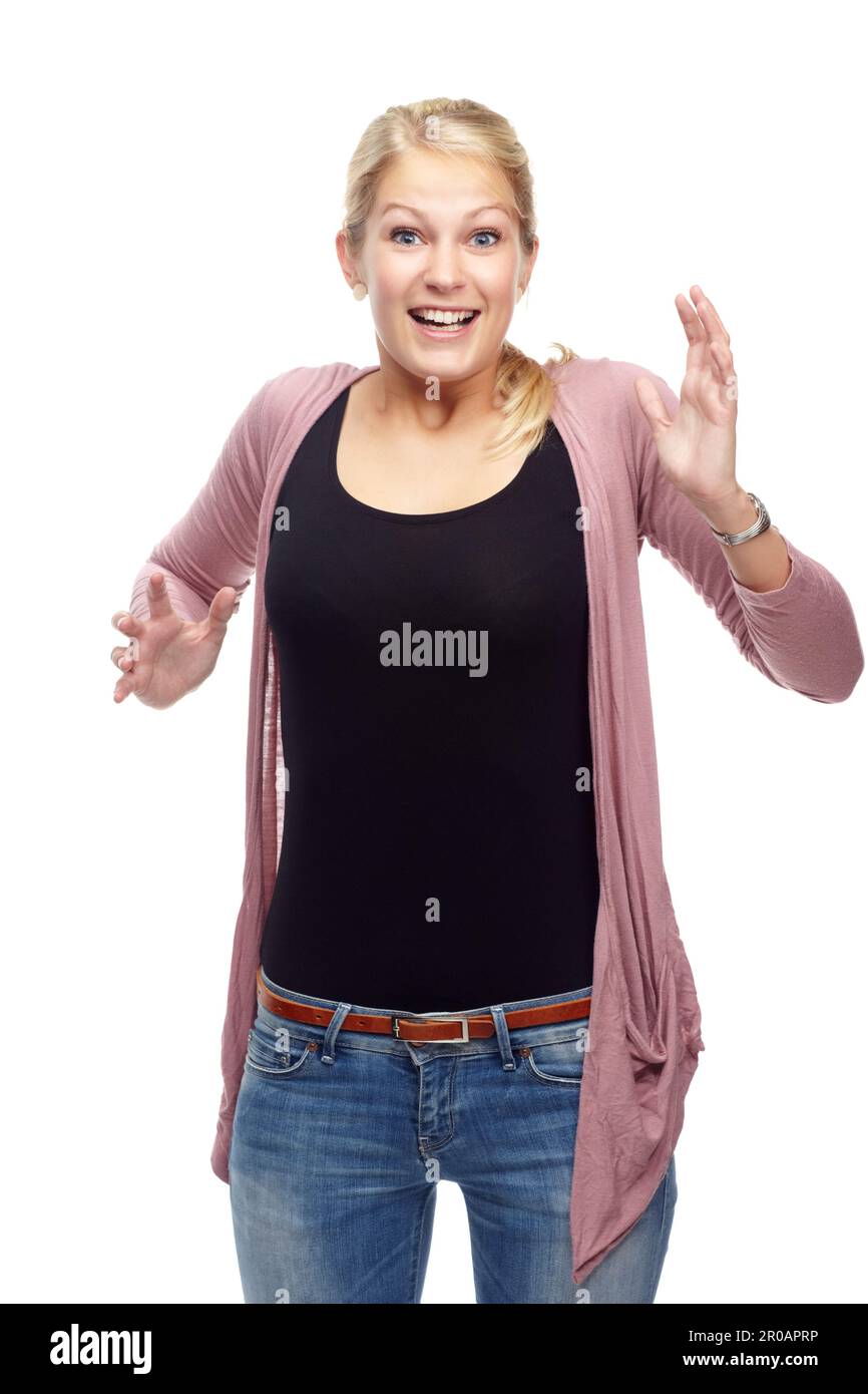 Im so excited Cut Out Stock Images & Pictures - Alamy