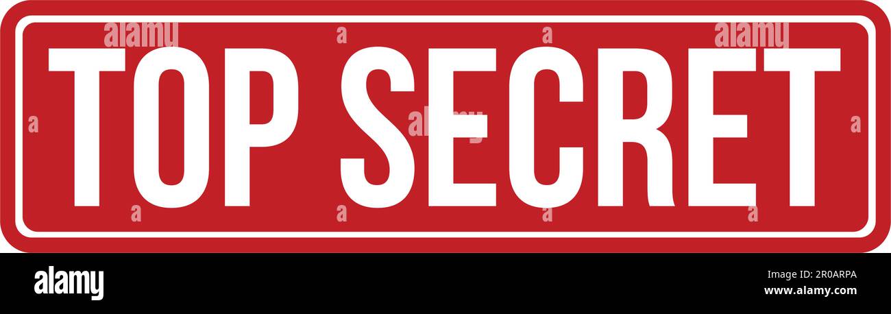 Top Secret Rubber Stamp. Red Top Secret Rubber Grunge Stamp Seal Vector ...