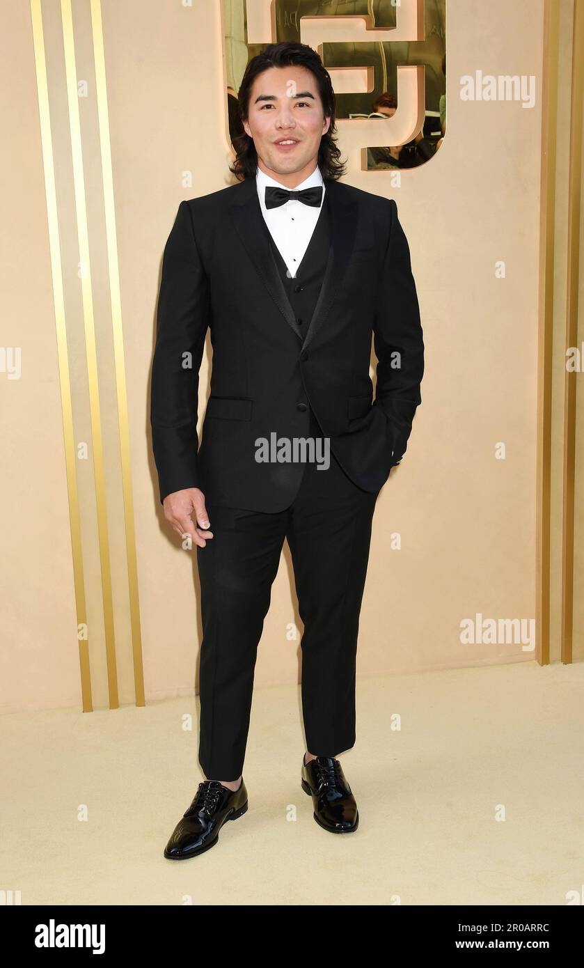 LOS ANGELES, CALIFORNIA - MAY 06: Ludi Lin attends Gold House's 2nd ...