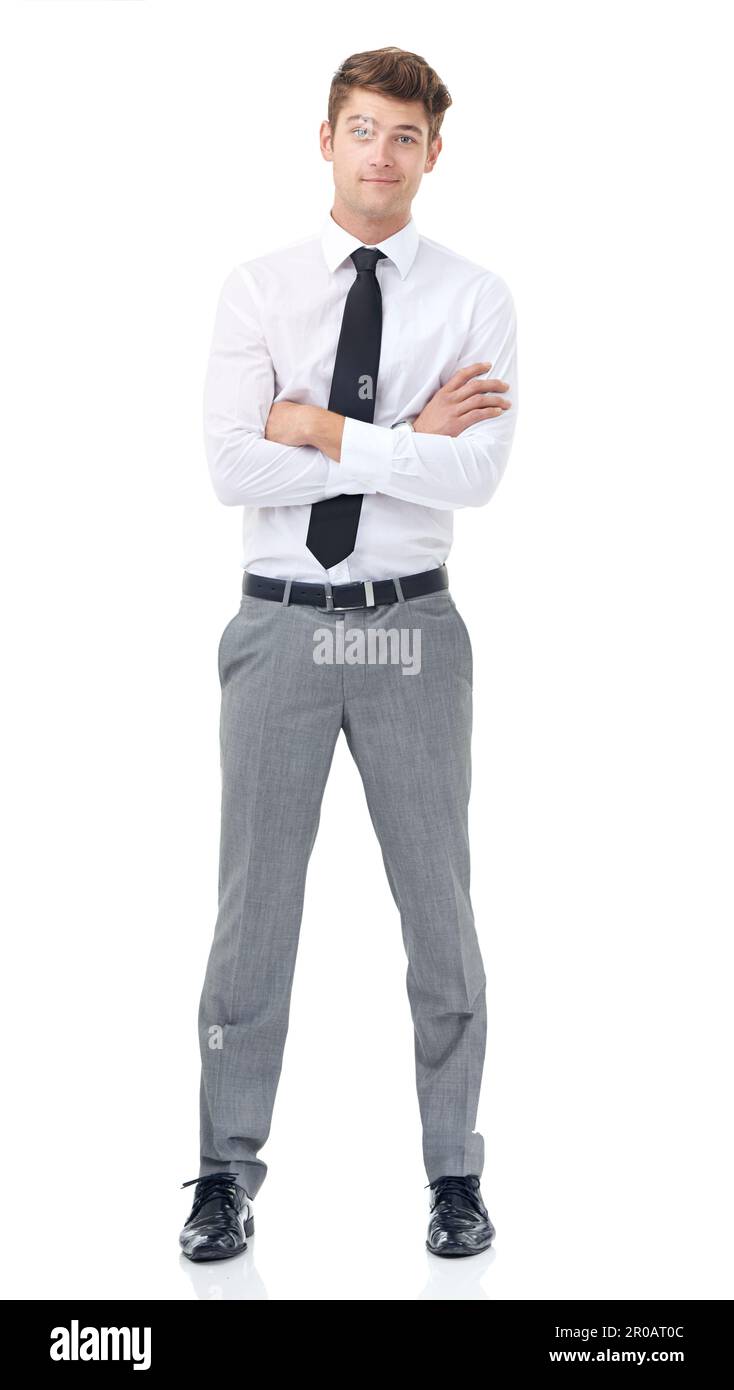 Determined to make his mark in the business world. A handsome young ...