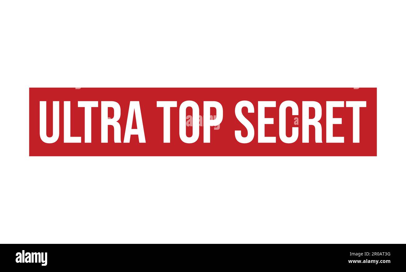 Ultra Top Secret Rubber Stamp. Ultra Top Secret Grunge Stamp Seal ...