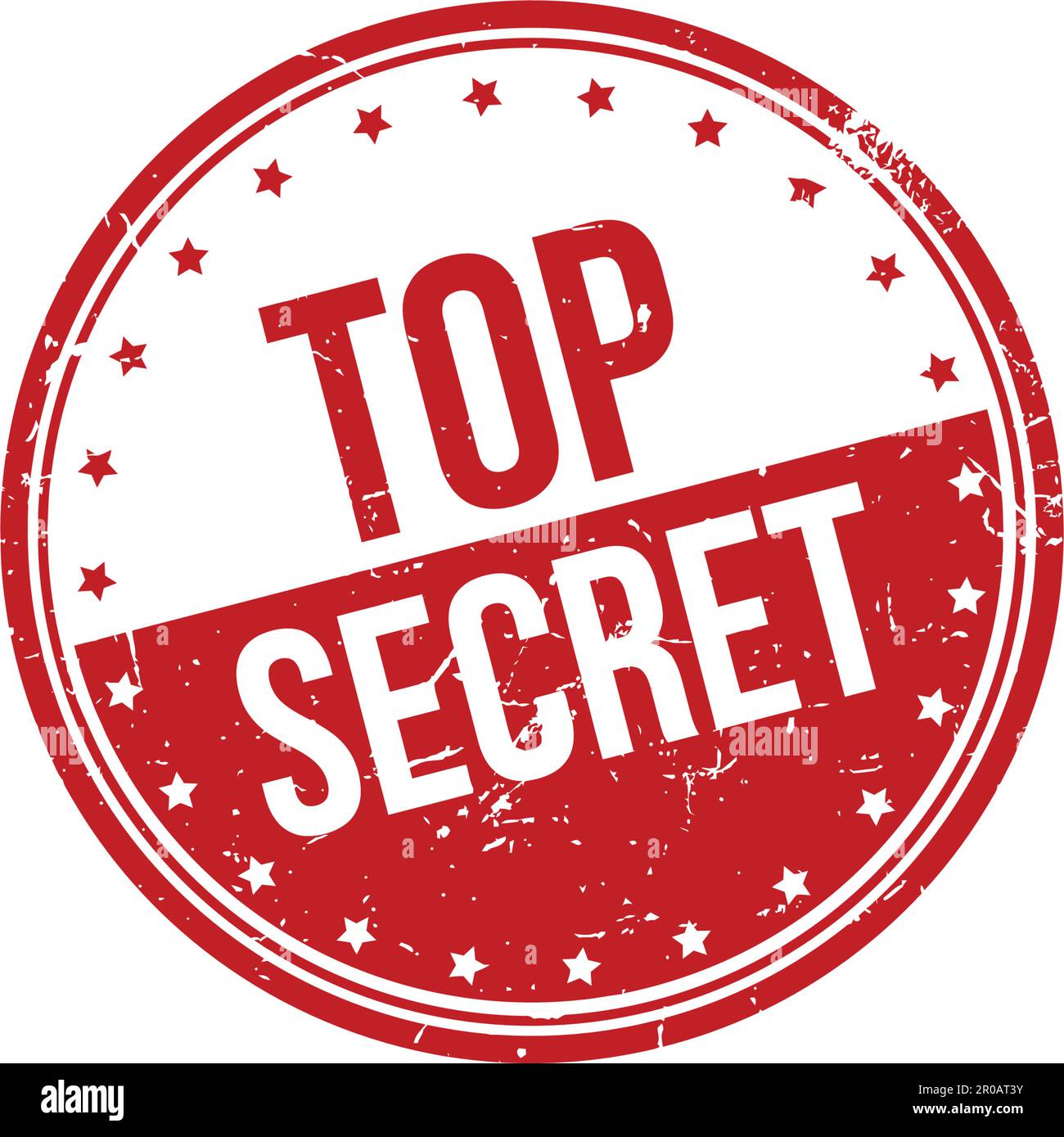 Top Secret Rubber Stamp. Red Top Secret Rubber Grunge Stamp Seal Vector ...