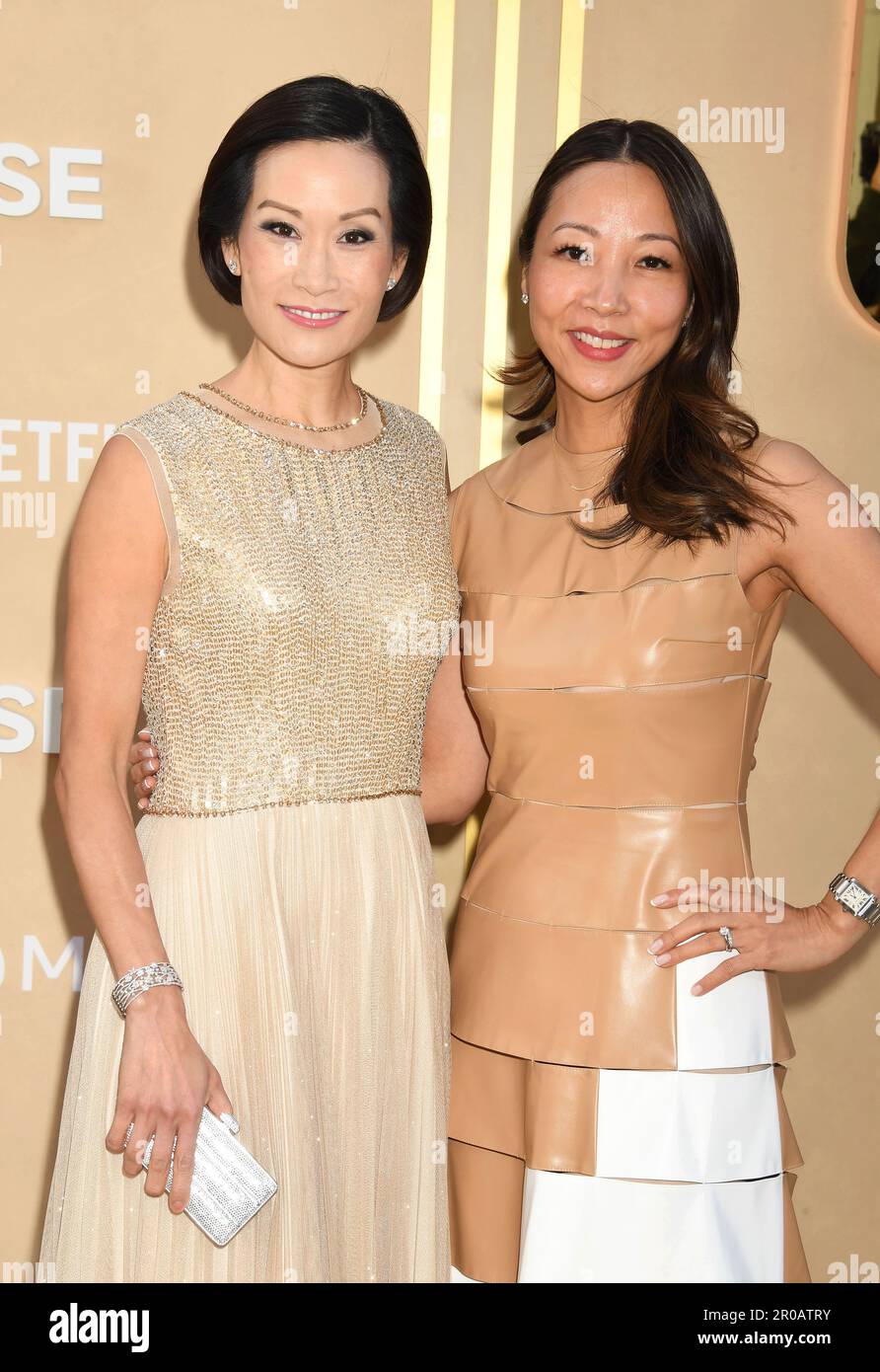 LOS ANGELES, CALIFORNIA - MAY 06: (L-R) Ida Liu and Denise Yi attend ...
