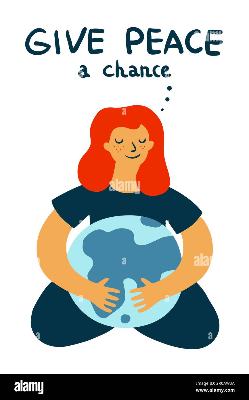 Pacifism poster hi-res stock photography and images - Alamy