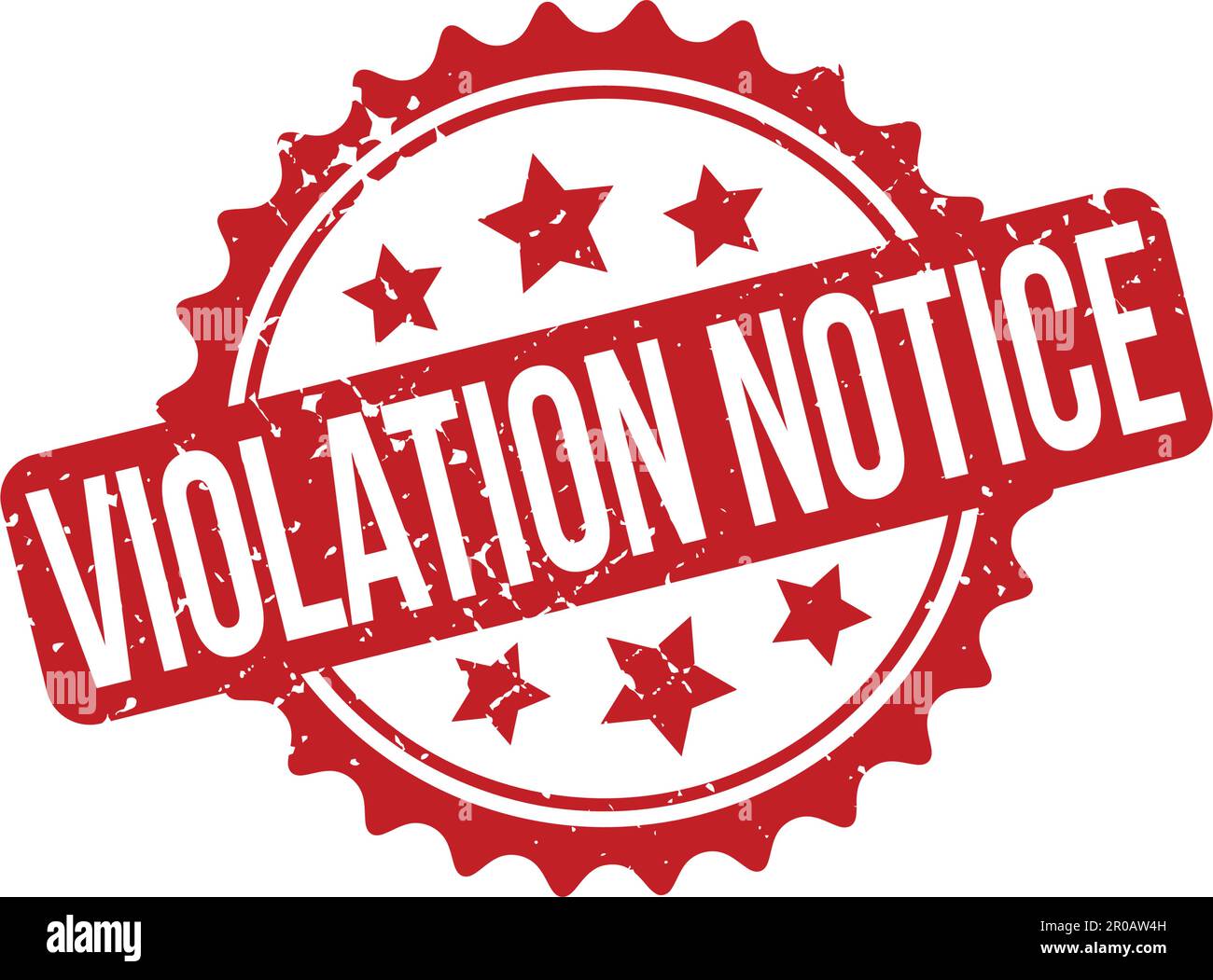 Violation Notice Rubber Stamp. Red Violation Notice Rubber Grunge Stamp Seal Vector Illustration ...