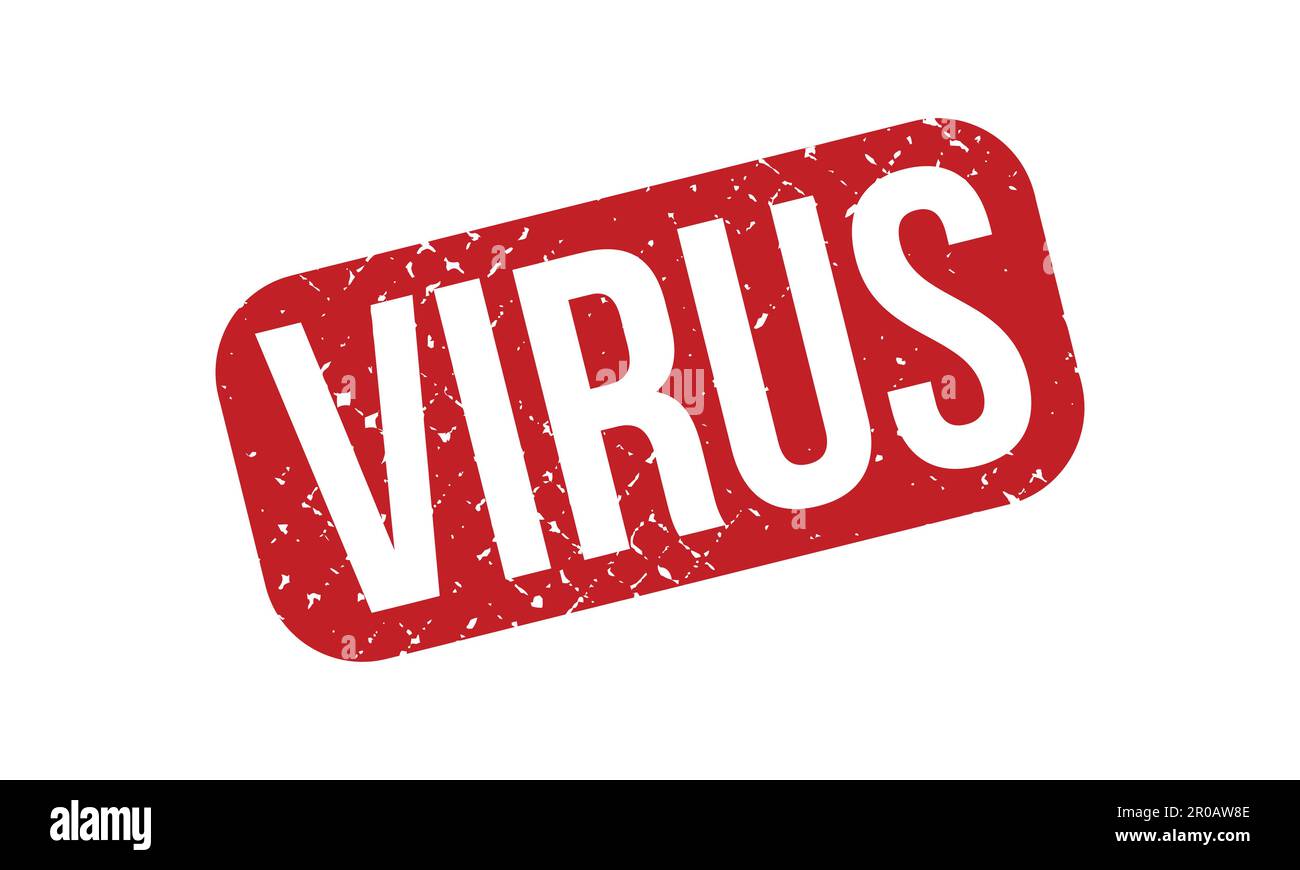 Virus Rubber Stamp. Red Virus Rubber Grunge Stamp Seal Vector ... Virus Rubber Stamp. Red Virus Rubber Grunge Stamp Seal Vector ...