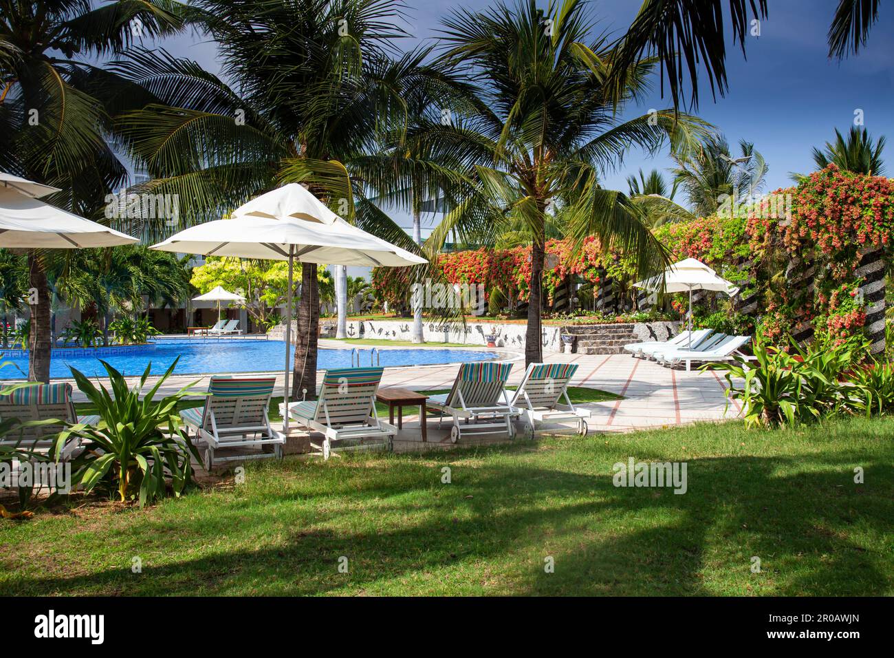Hotelgarden, Hotel Saigon Ninh Chu Resort, Phan Rang, South China Sea ...