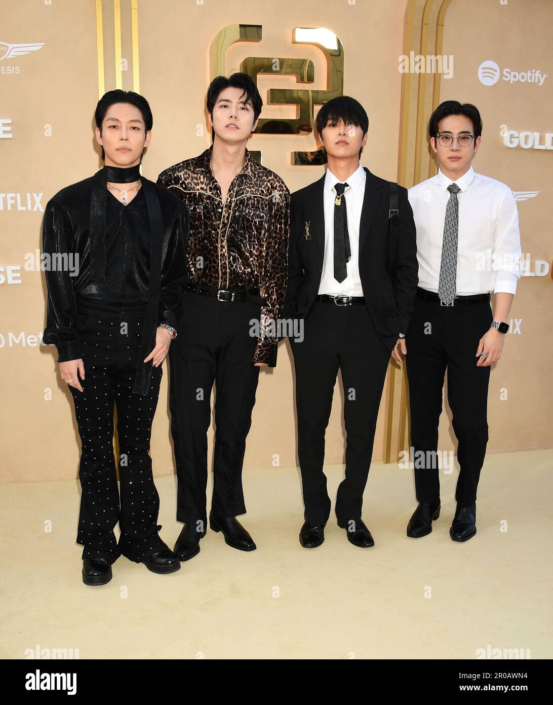 LOS ANGELES, CALIFORNIA - MAY 06: (L-R) Kim Woo-sung, Jaehyeong Lee ...