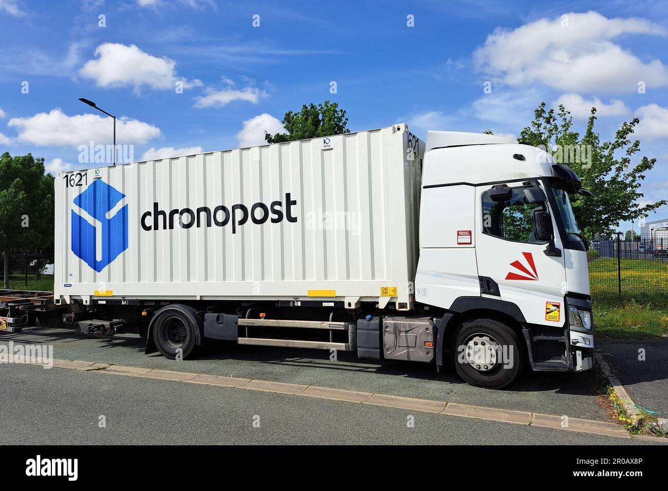 Bordeaux , Aquitaine France - 05 02 2023 : Chronopost brand logo ...