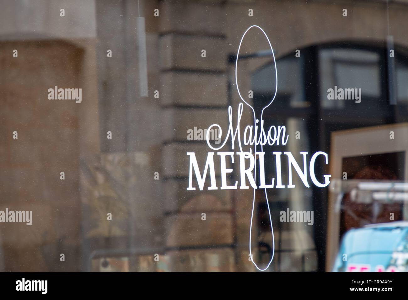 Bordeaux , Aquitaine France - 05 02 2023 : Maison Merling logo brand ...