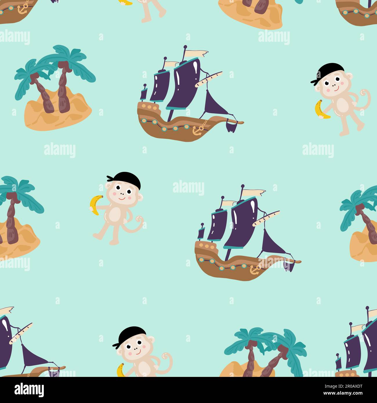 Cute Pirate Background