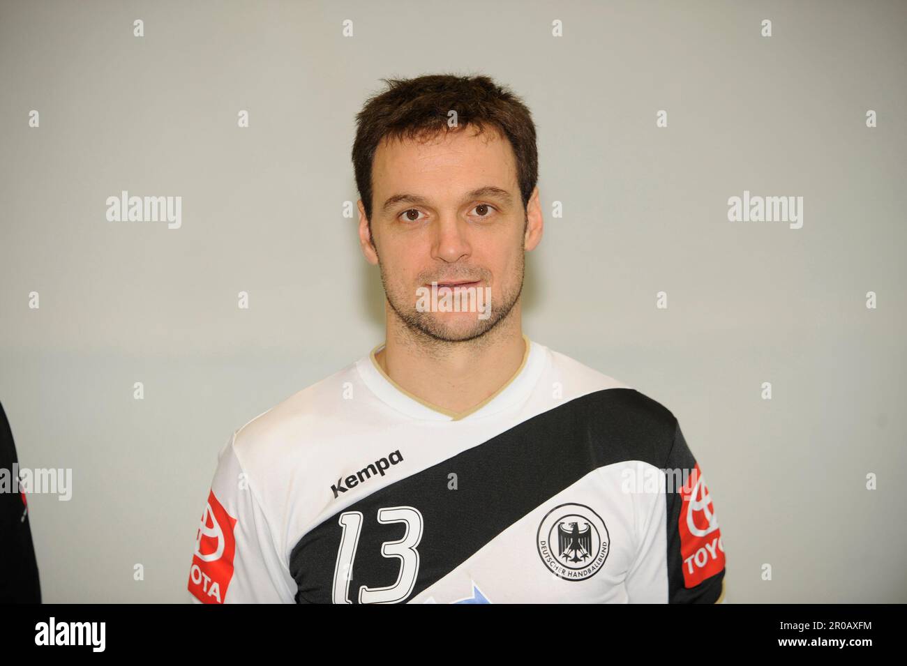 BAUR, Markus Portärt.Deutsche Handball Nationalmannschaft Fototermin in ...
