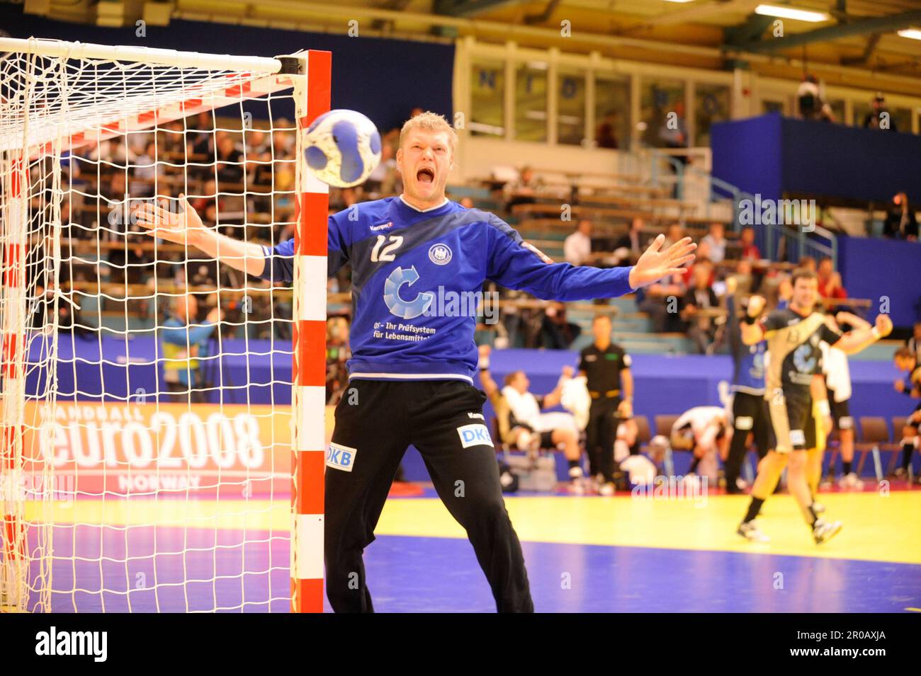 Joachim Bitter Torwart Jubel Freude beim Sieg gegen Schweden ...