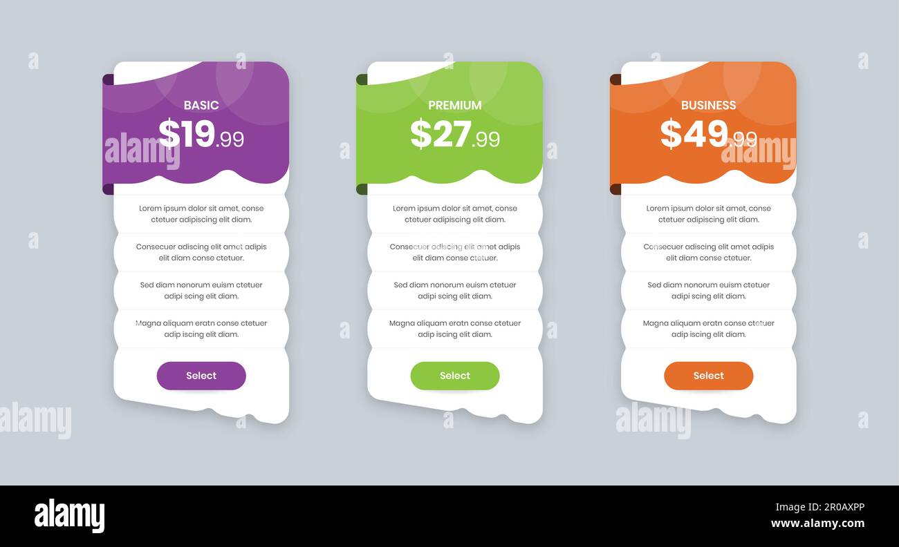 Abstract Designed A Minimalist Pricing Comparison Web And Mobile Ui Kit
