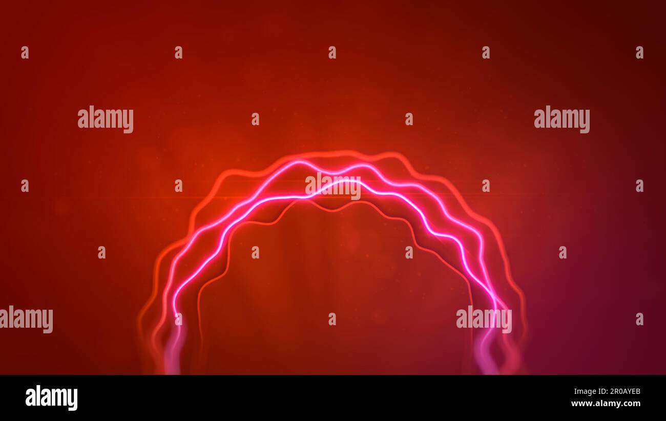 cute pink and red twinkling volumetric figures backdrop - abstract 3D ...