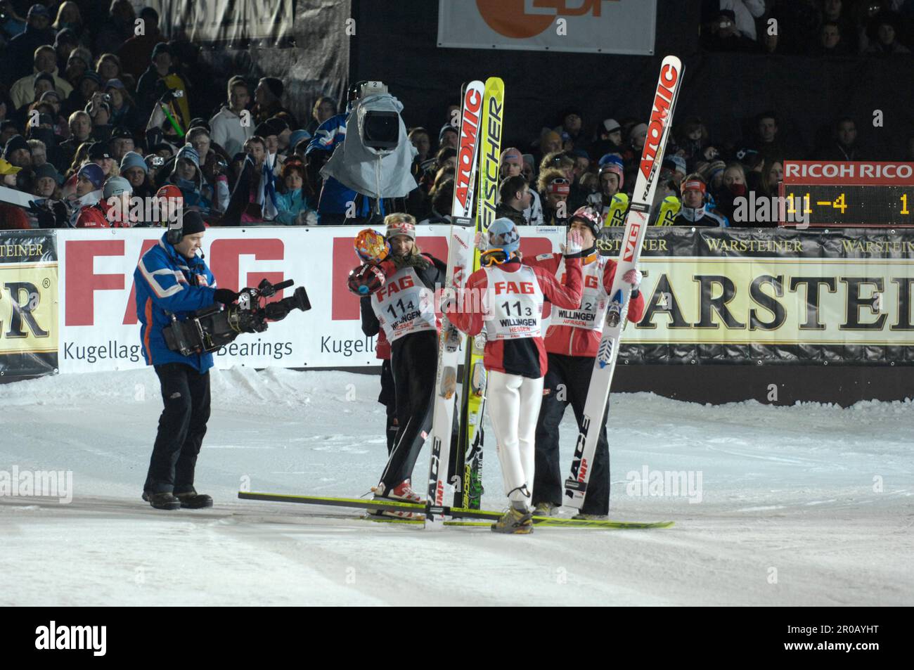 Tom Hilde (11.3), Anders Bardal (11.2) Bjoern Einar Romoeren (11.1) und ...