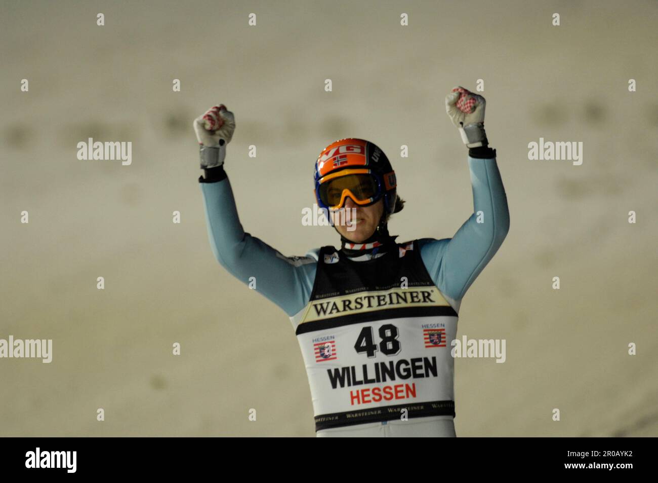 Tom Hilde, FIN, Jubel Freude, GesteSkispringen Welt Cup in Willingen 17 ...
