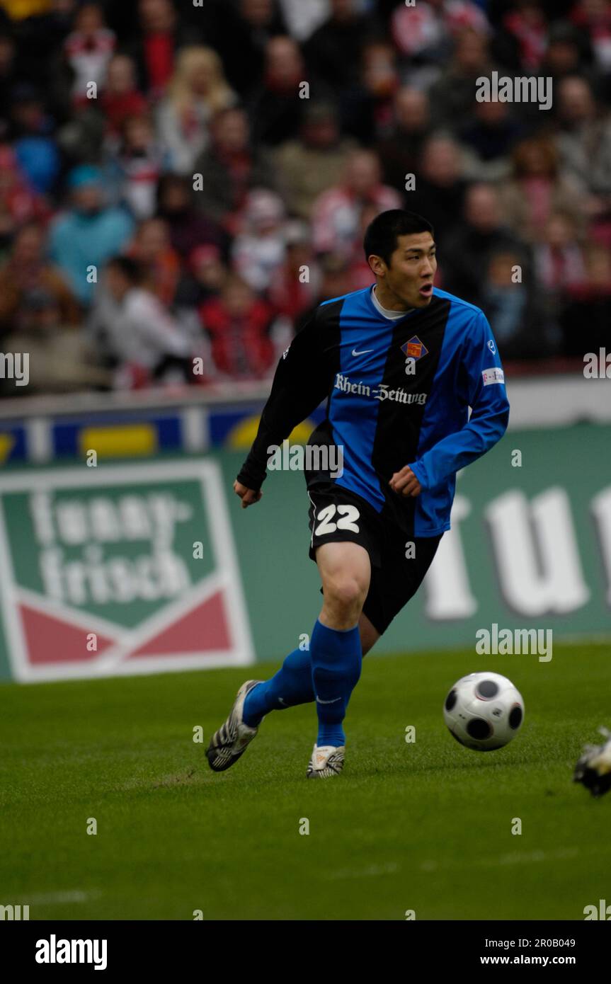 Du Ri Cha Aktion.1.FC Köln - TUS Koblenz 1:0, 9.3.2008.Fußball 2 ...