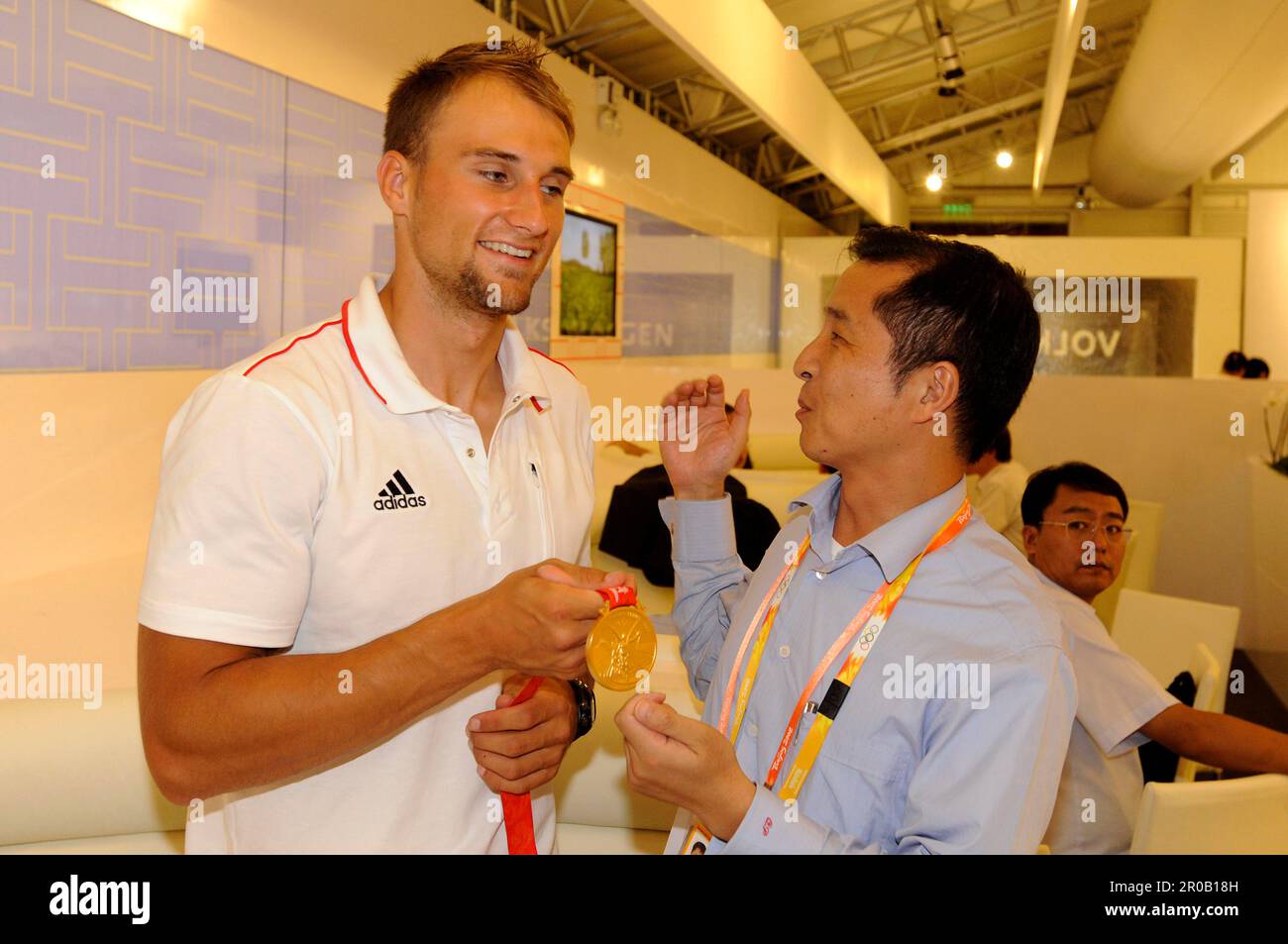Alexander Grimm (rechts) Olympiasieger Kanu K1Olympia 2008 - Peking ...