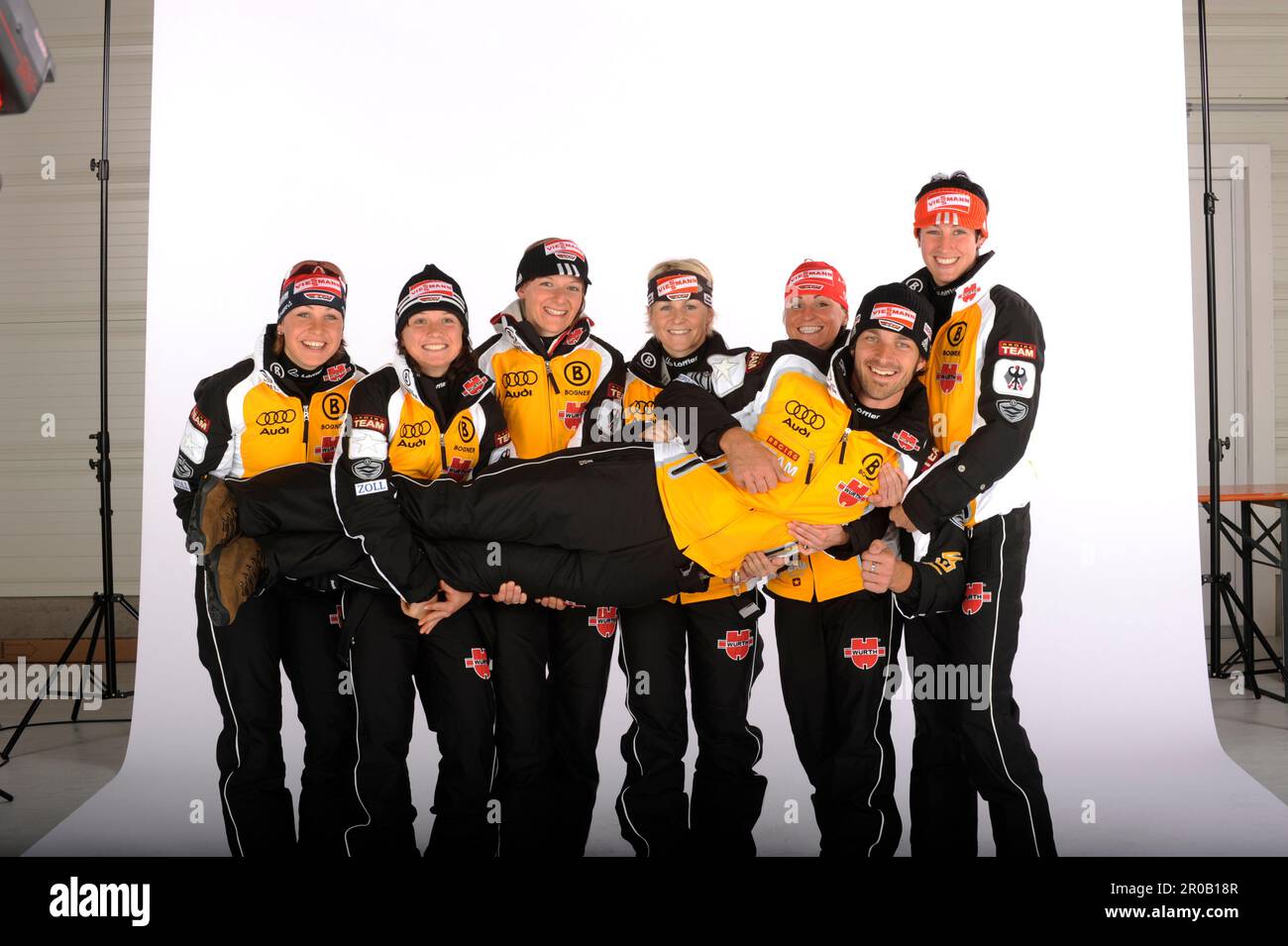 Magdalena Neuner, Anne Preussler, Susann König, Martina Beck ( geb ...