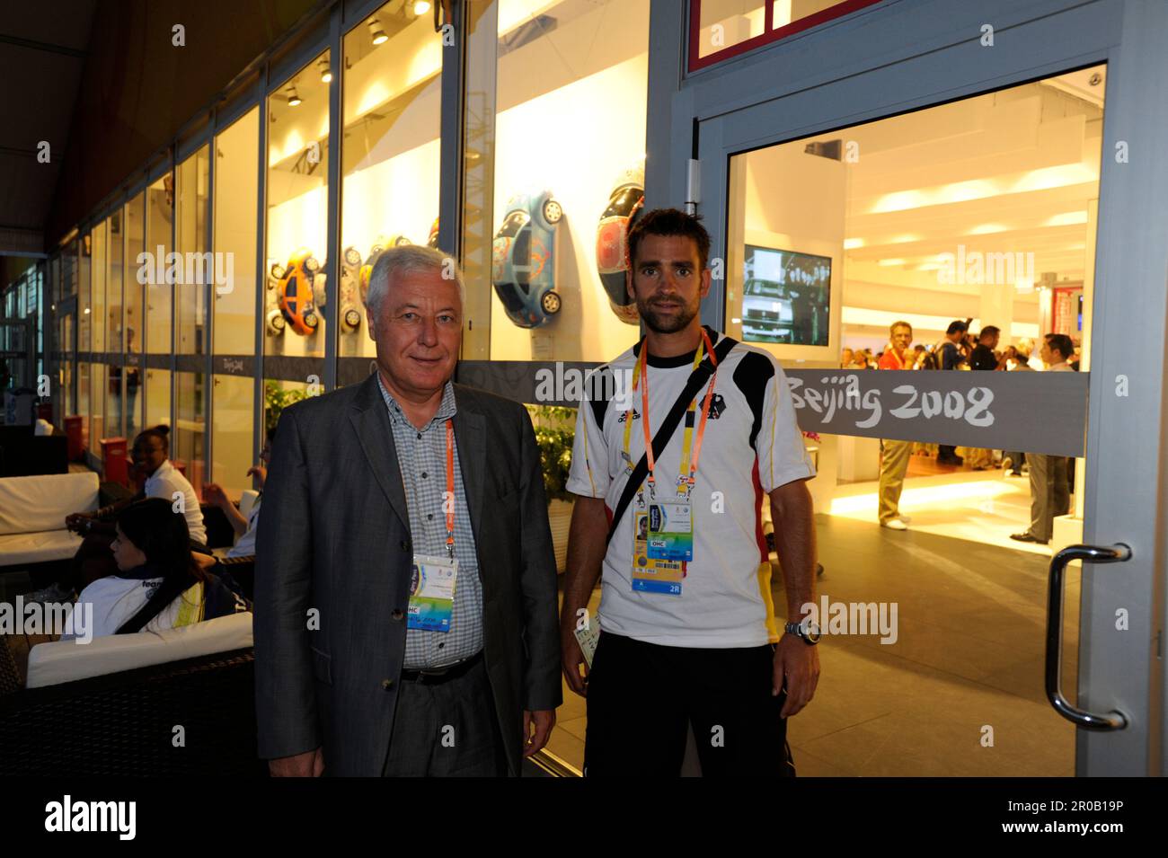 Nikolas Kiefer TennisOlympia 2008 - Peking - China Stock Photo - Alamy