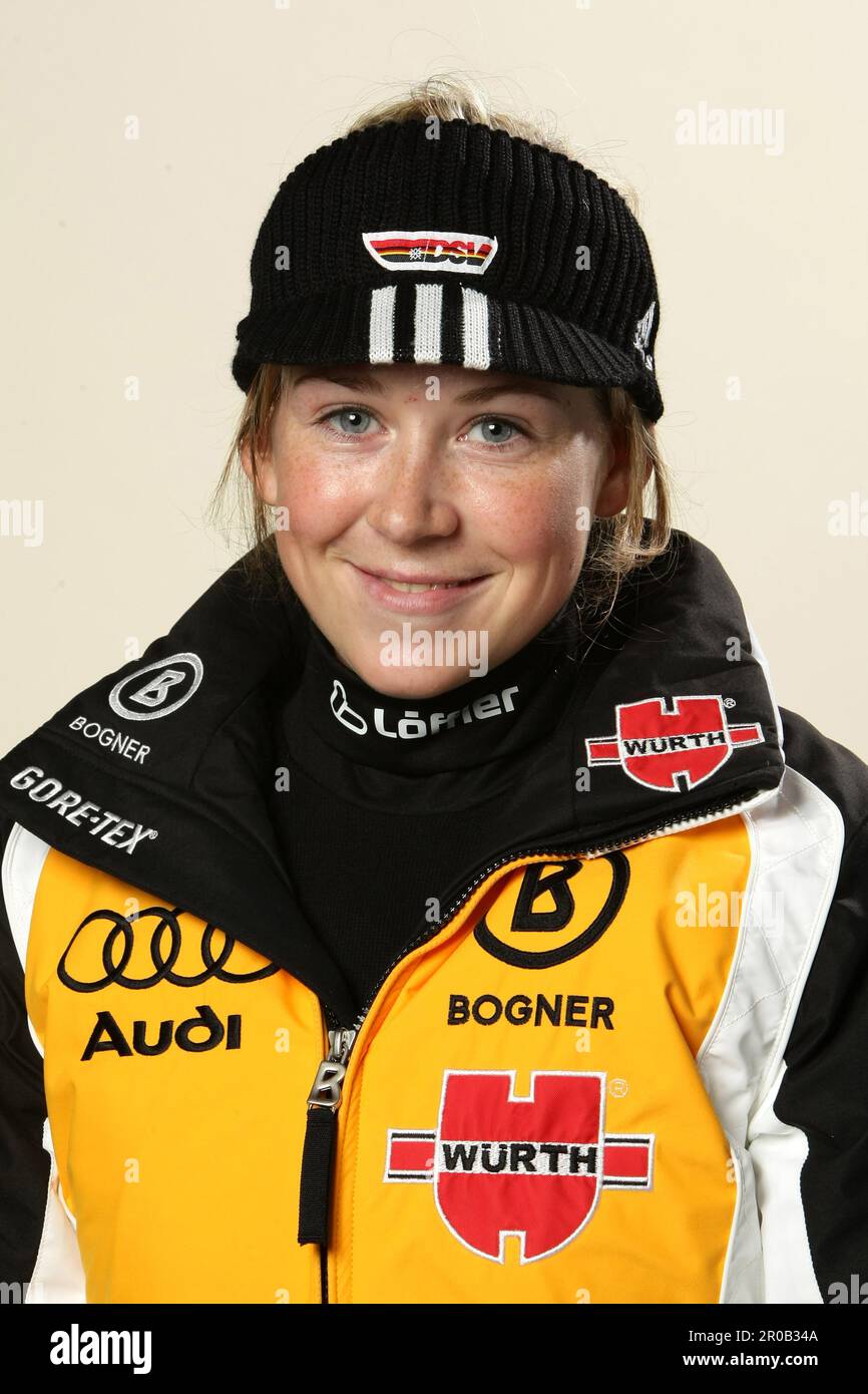Doell Juliane, DSV Ski National Mannschaft, Biathlon, Porträt Stock ...