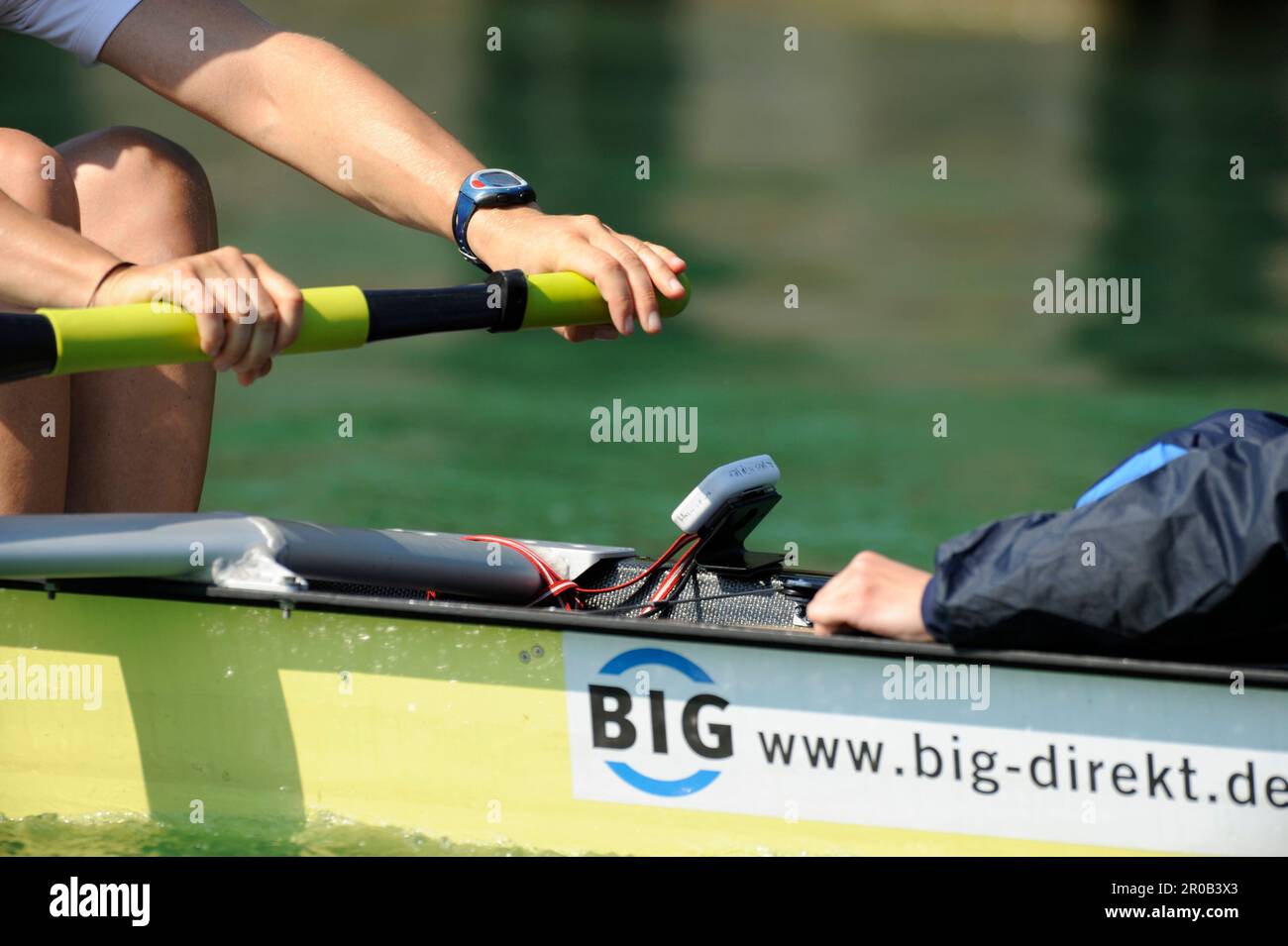 Der Deutsche Frauenachter mit: Elke Hipler ( Schlagfrau), Nina Wengert ...