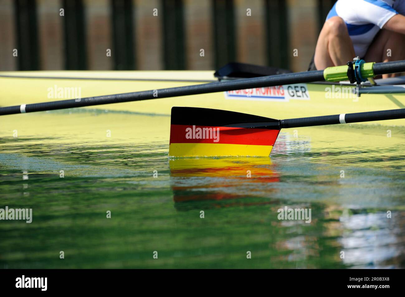 Der Deutsche Frauenachter mit: Elke Hipler ( Schlagfrau), Nina Wengert ...
