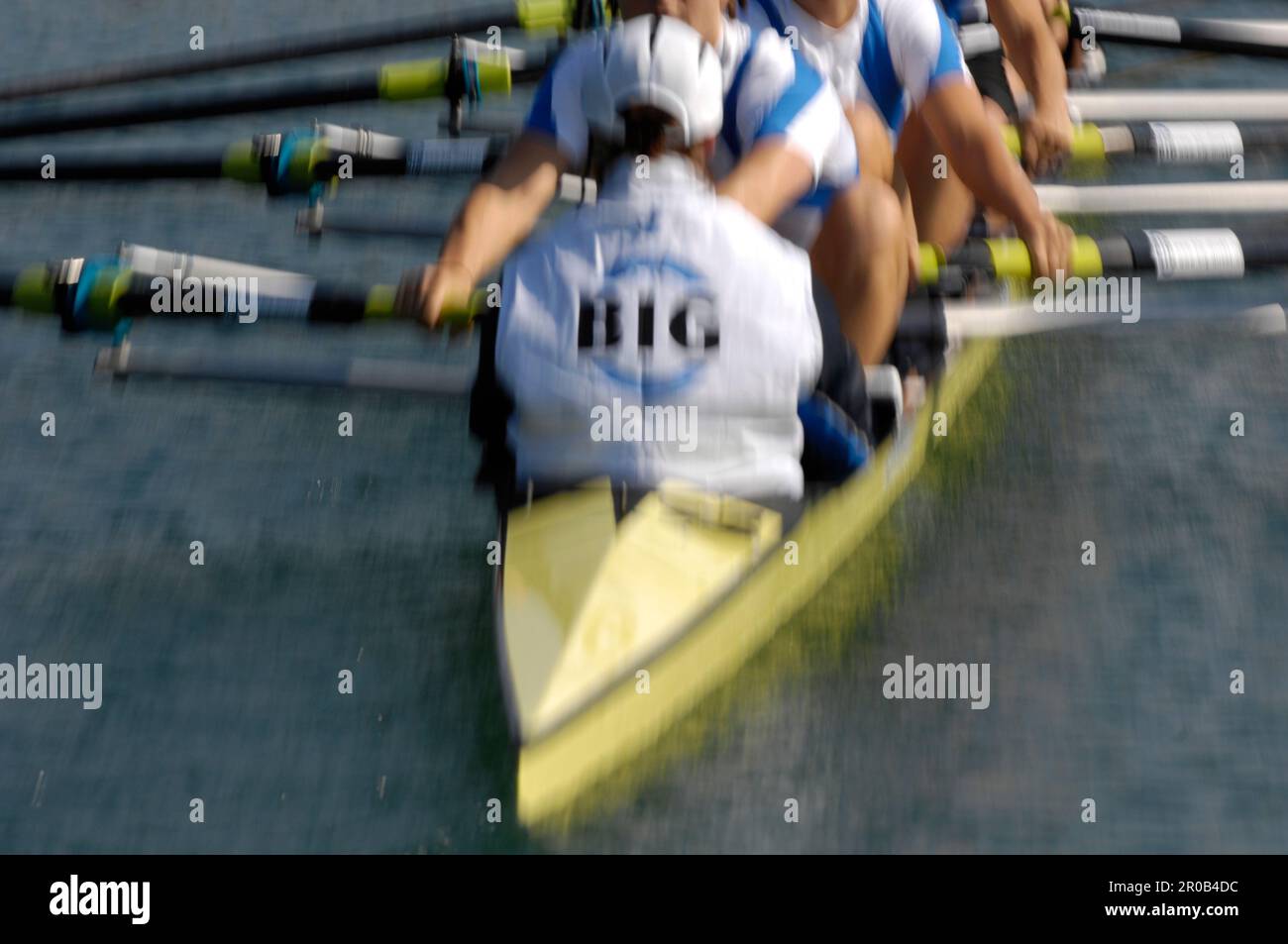 Der Deutsche Frauenachter mit: Elke Hipler ( Schlagfrau), Nina Wengert ...