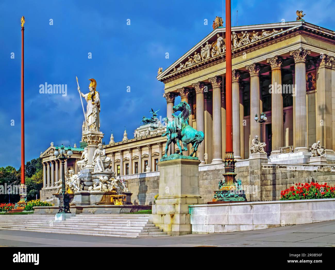 Parliament Building in Vienna, Austria Stock Photo - Alamy