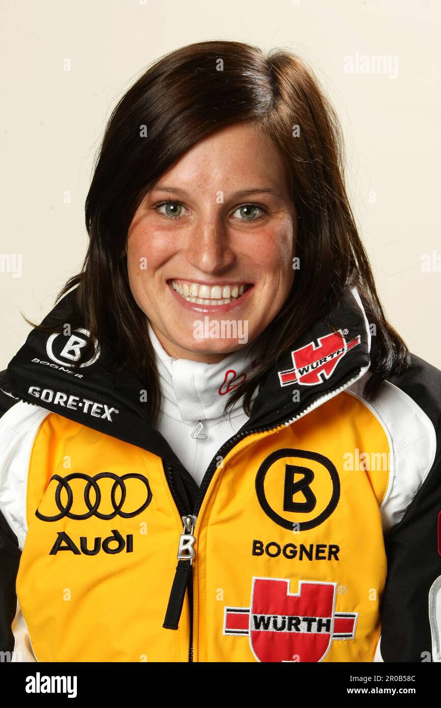 Fessel Nicole, DSV Ski National Mannschaft, Langlauf, Porträt Stock ...