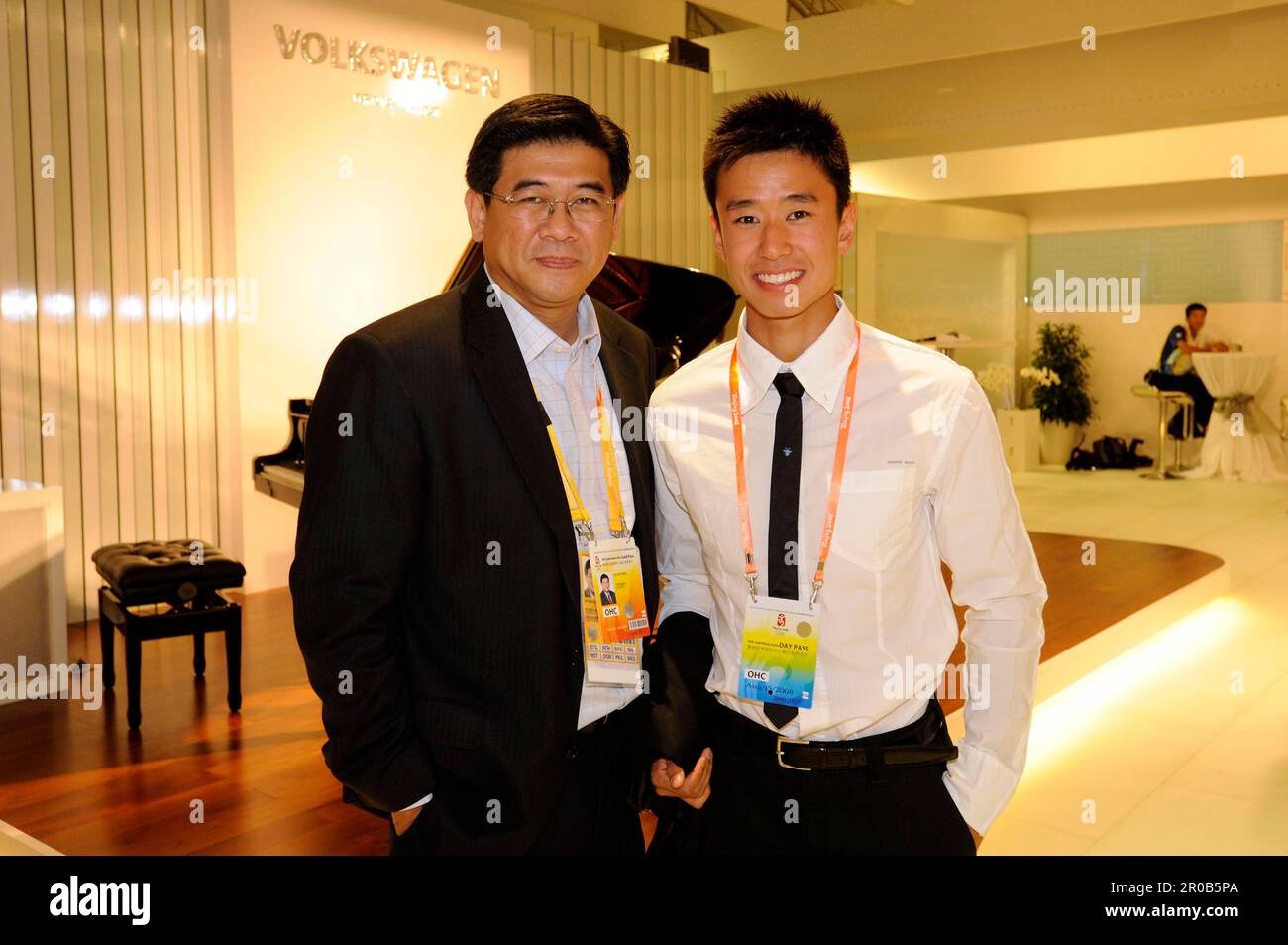 Cong Fu Cheng VW MotorsportOlympia 2008 - Peking - China Stock Photo ...