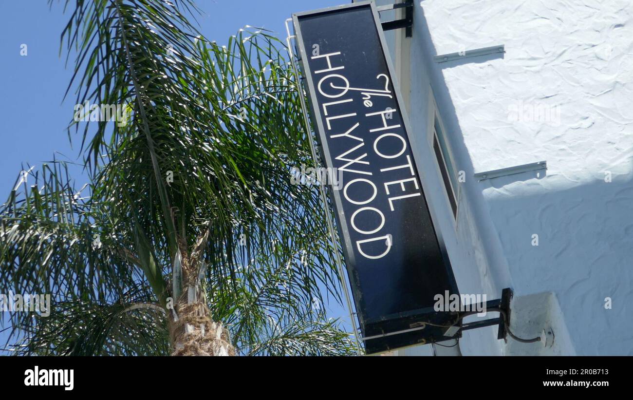 Los Angeles, California, USA 7th May 2023 Hotel Hollywood Former Home ...