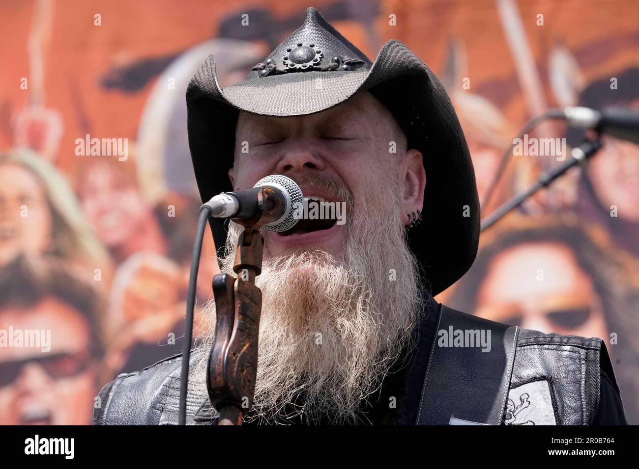 May 6, 2023: Musician - Jason Charles Miller and his band on stage at ...
