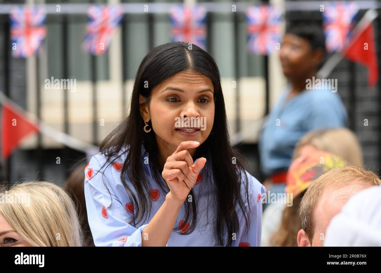Akshata Murty - wife of Prime Minister Rishi Sunak - at the Coronation ...