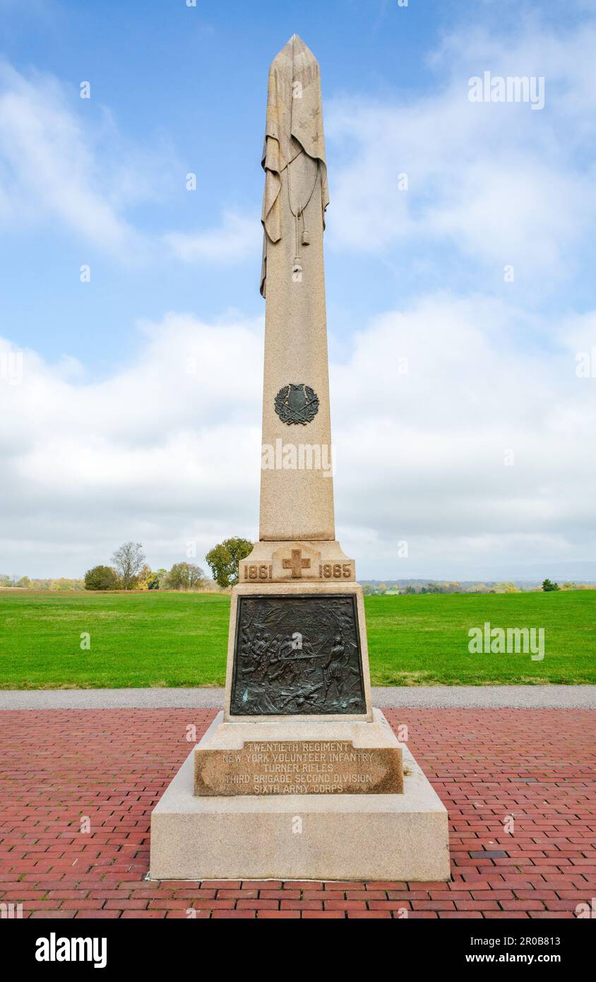 Antietam National Battlefield in Maryland Stock Photo - Alamy